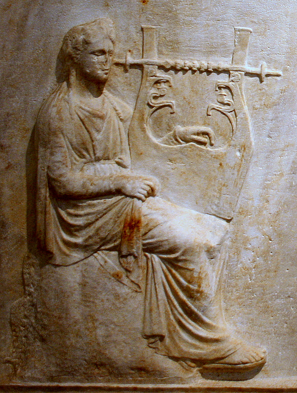 Apollo, Arcadian Relief Slab, Athens – World History Foundation